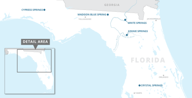 Fla Gets A Tiny Paycheck As Nestle Taps Its Springs Florida Springs